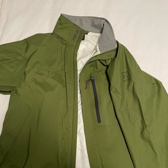 REI | Jackets & Coats | Rei Used Rain Coat Olive Green | Poshmark